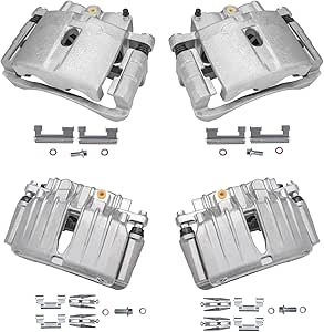 Amazon.com: Detroit Axle - 4pc Brake Calipers for Chevrolet GMC Sierra Silverado Suburban ...