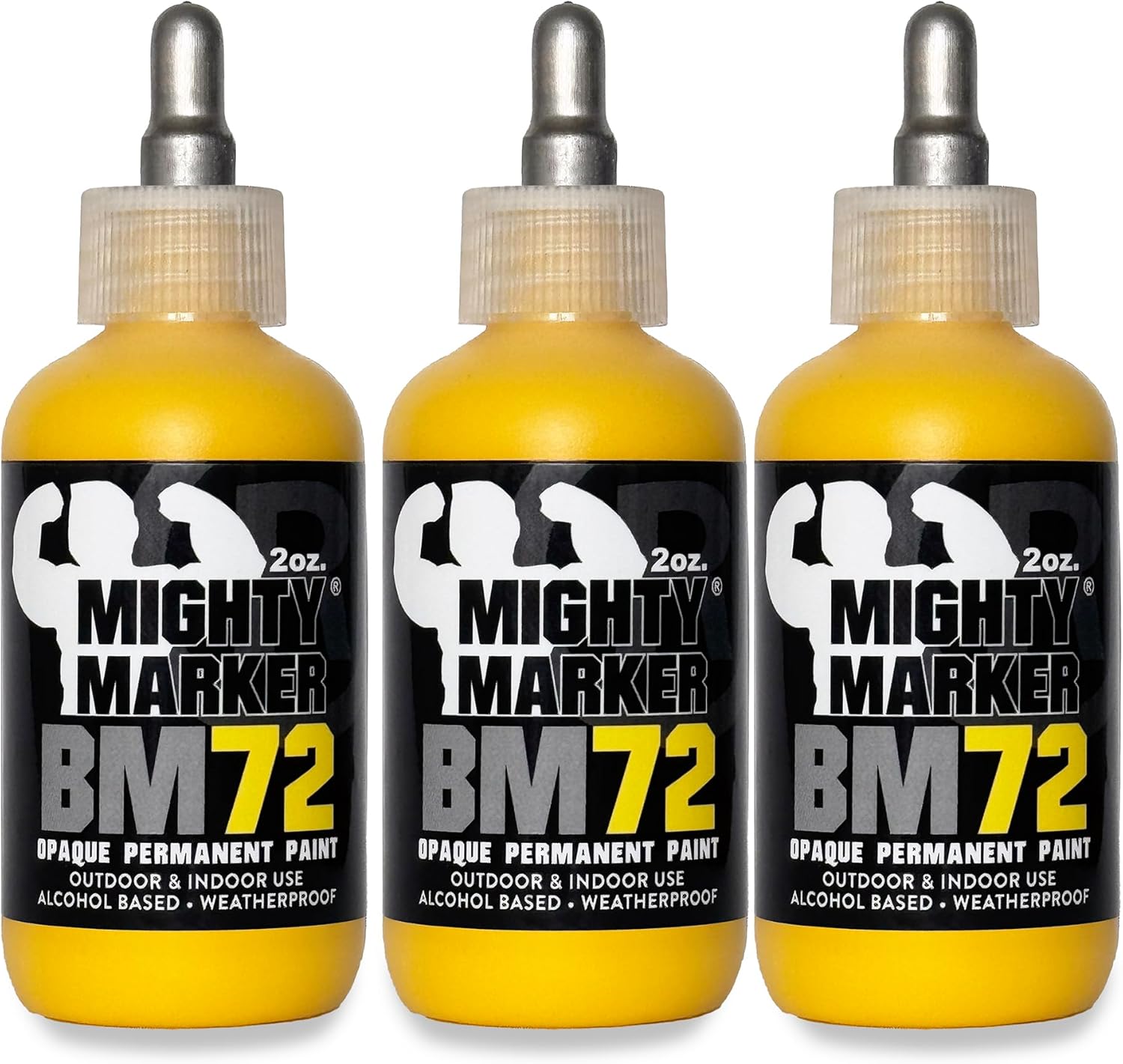 Amazon.com: Mighty Marker BM-72 Bottle Marker, 2oz (60ml) Alcohol-Based ...