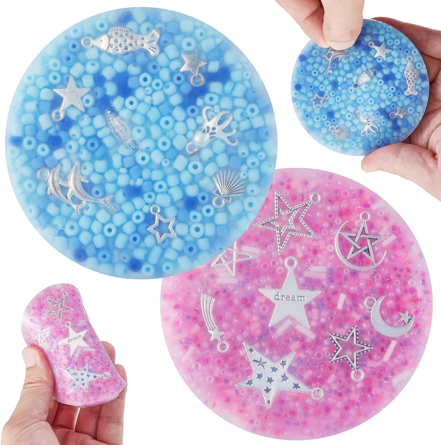 Amazon.com: Skin Picking Fidget, 2 Pcs Picky Fidget Pad, Portable ...