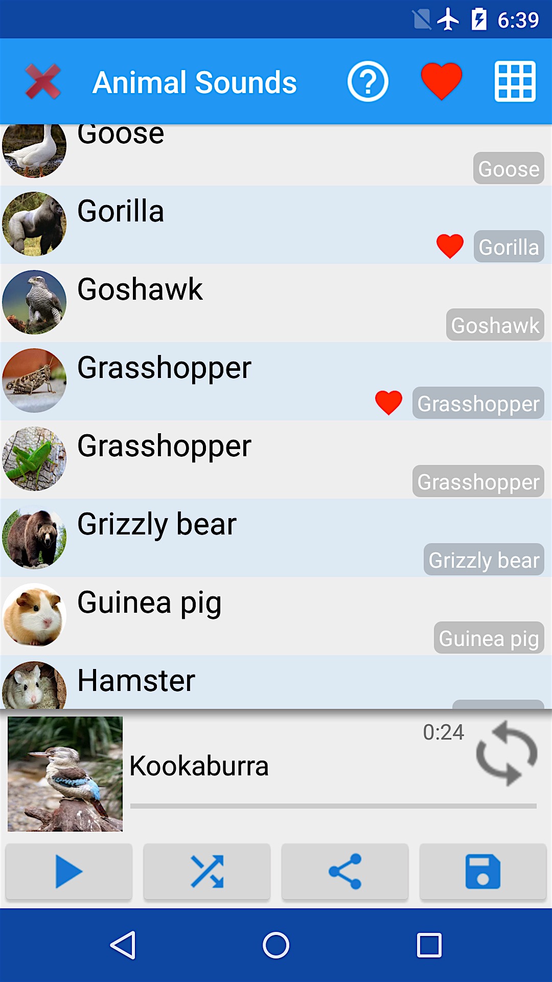 110+ Animal Sounds FREE - App on Amazon Appstore