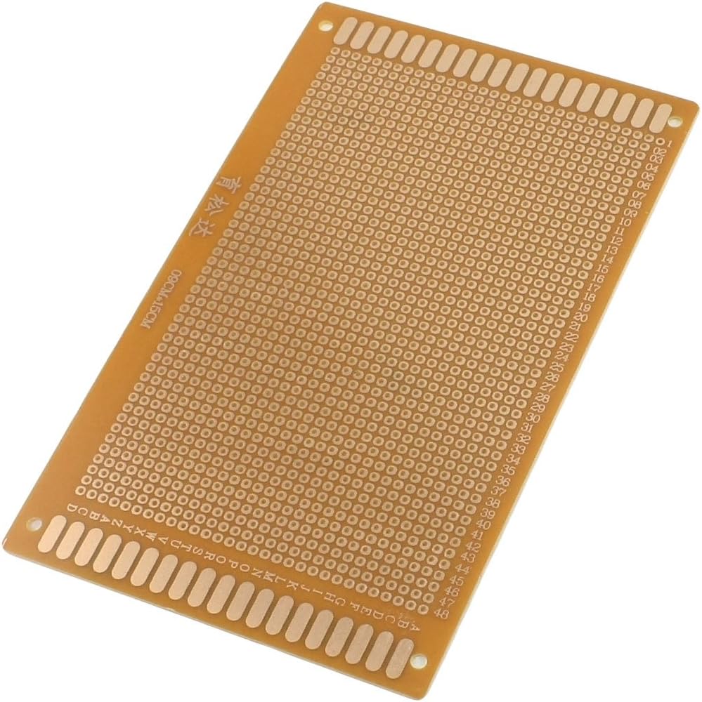 150mmx90mm DIY FR4 PCB Circuit Copper Board Panel Prototype Stripboard ...