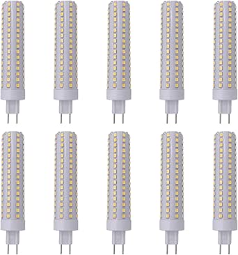 (Pack of 10) G8.5 LED Bulb 15 Watt 1500 Lumens Dimmable G8.5 Light ...