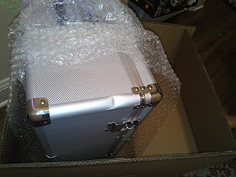 Amazon.com: MegaDisc 1000 CD DVD Silver Aluminum Hard Case for Media ...