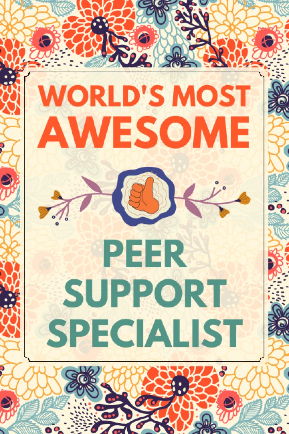 Peer Support Specialist Gifts: Blank Lined Notebook Journal, a Funny ...
