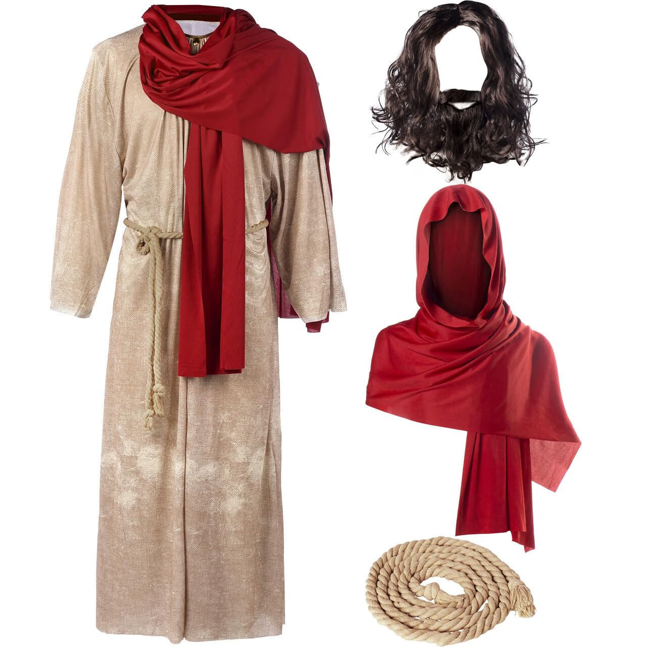 Amazon.com: Spooktacular Creations Mens Jesus Costume Adult, Biblical ...