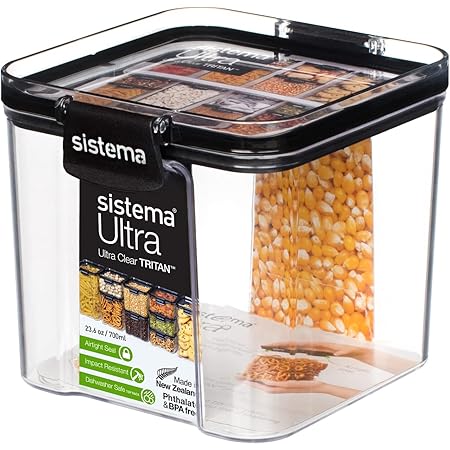 Sistema Ultra Tritan Airtight Pantry Storage Container | 1.3 Litre ...
