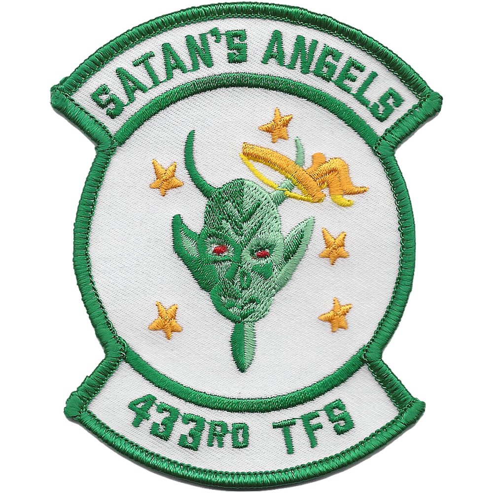 Amazon.com: 433rd Tactical Fighter Squadron Patch : Clothing, Shoes ...