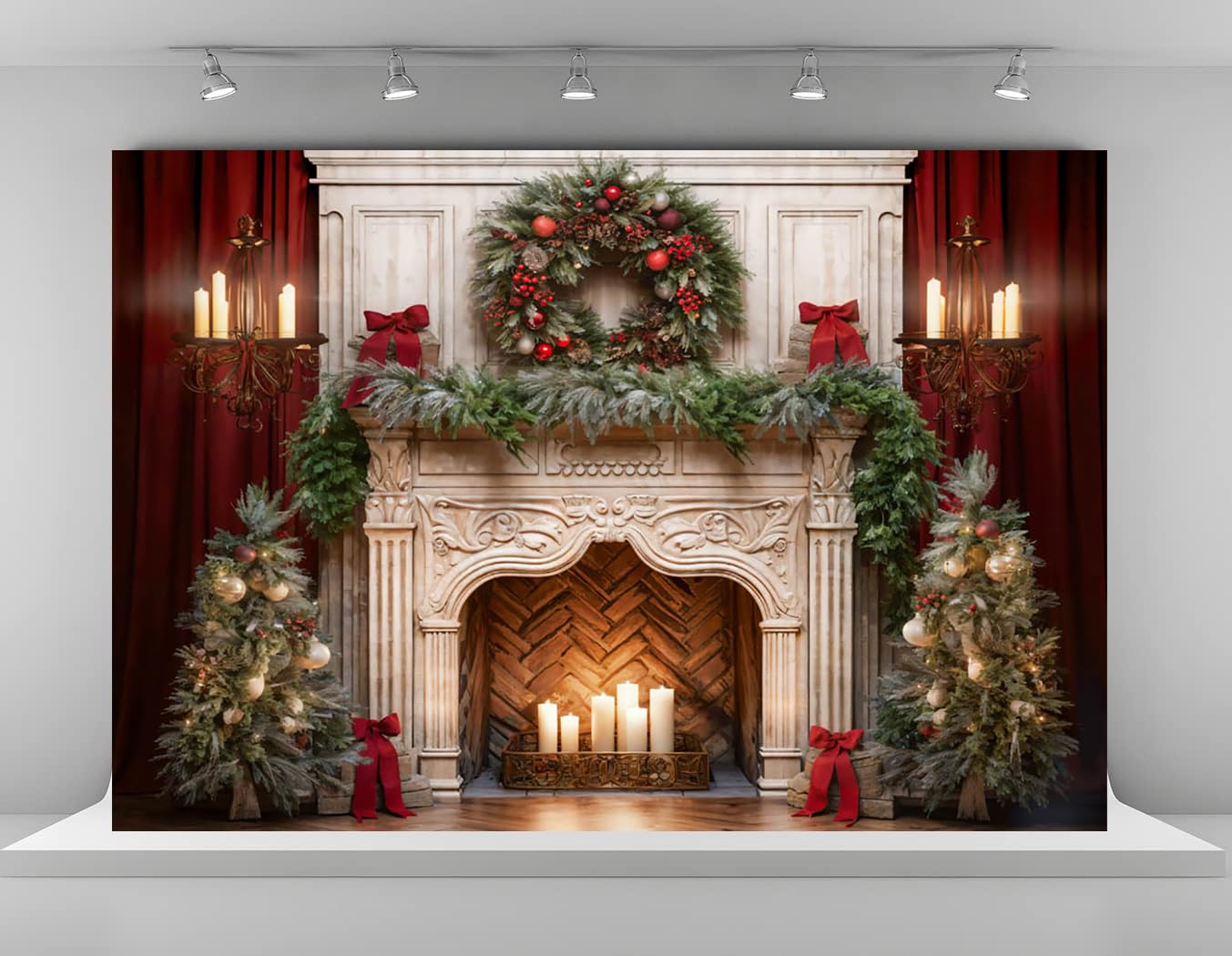 Amazon.com: Kate 7x5ft Christmas Tree s Backdrops for Photography Xmas ...