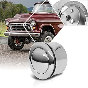 Amazon.com: 4"OD 9-Bolt Steering Column Hub Adapter w/Horn Button ...