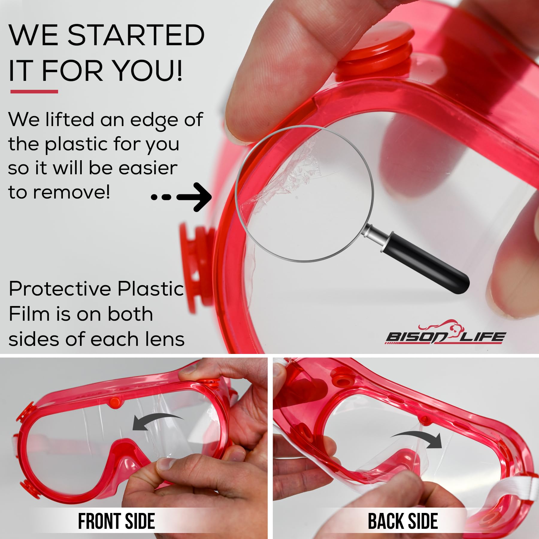 Snapklik.com : 24 Pack Of Kids Safety Goggles, Lab Goggles Fit Over ...