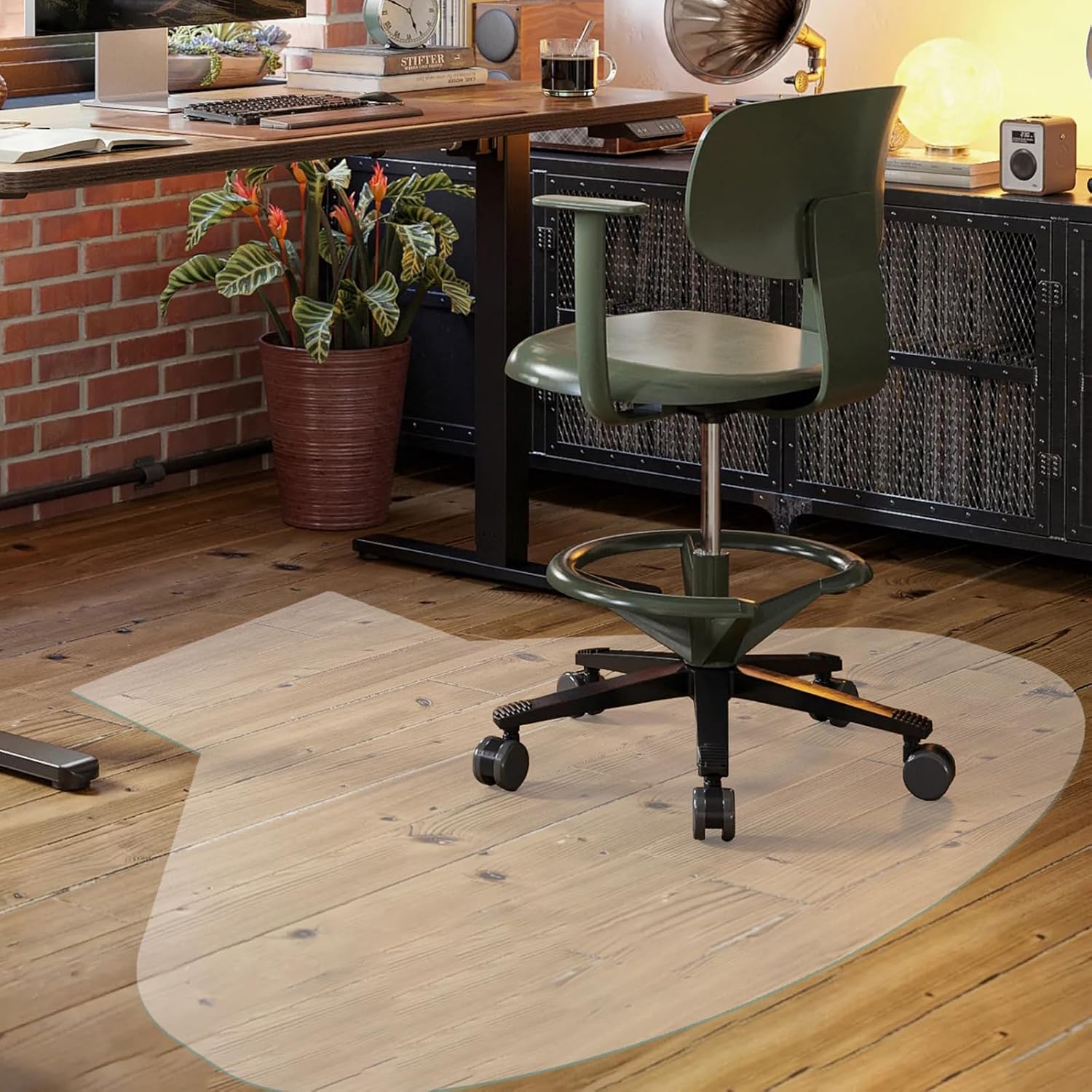 Amazon.com : Raoot Office Chair Mat for Hardwood and Tile Floors for ...