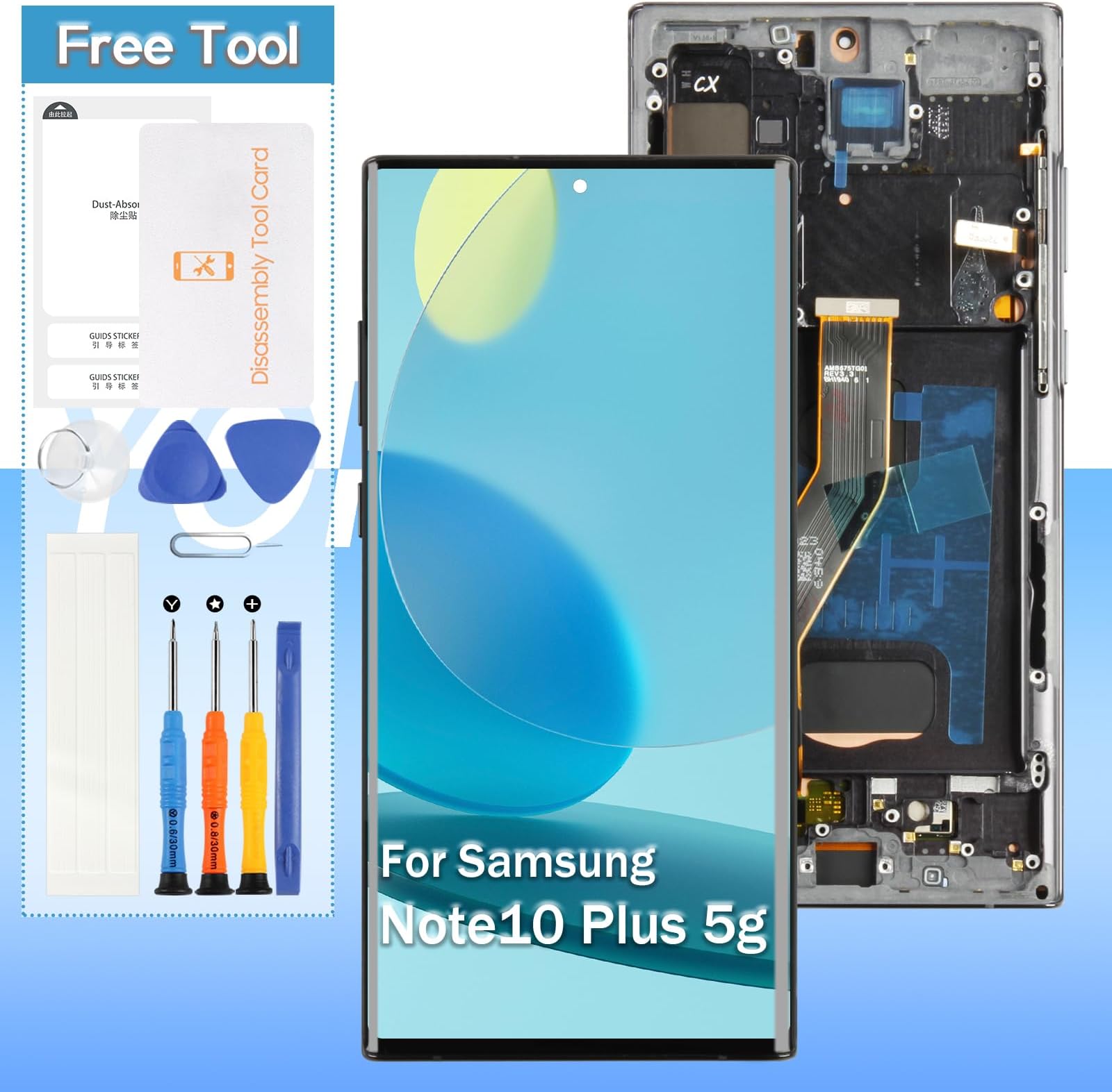 Amazon.com: Screen Replacement for Samsung Galaxy Note 10 Plus/Note 10 ...