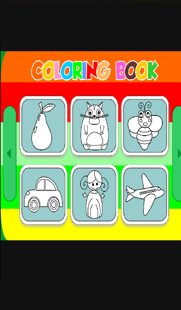 Aplicación Coloring Pages en Amazon Appstore