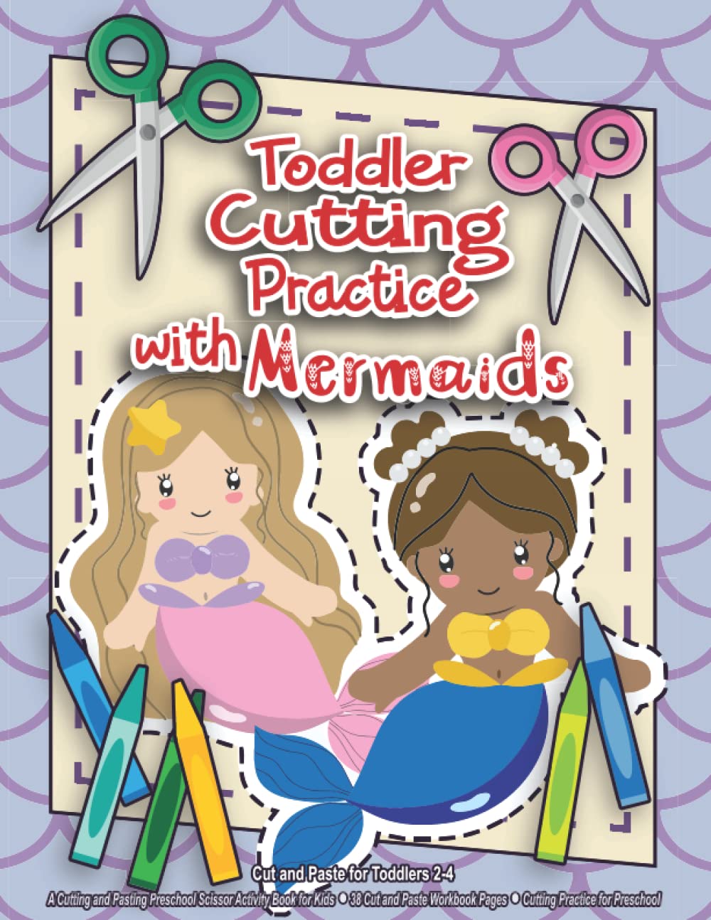 Buy Toddler Cutting Practice with Mermaids: Cut and Paste for Toddlers ...