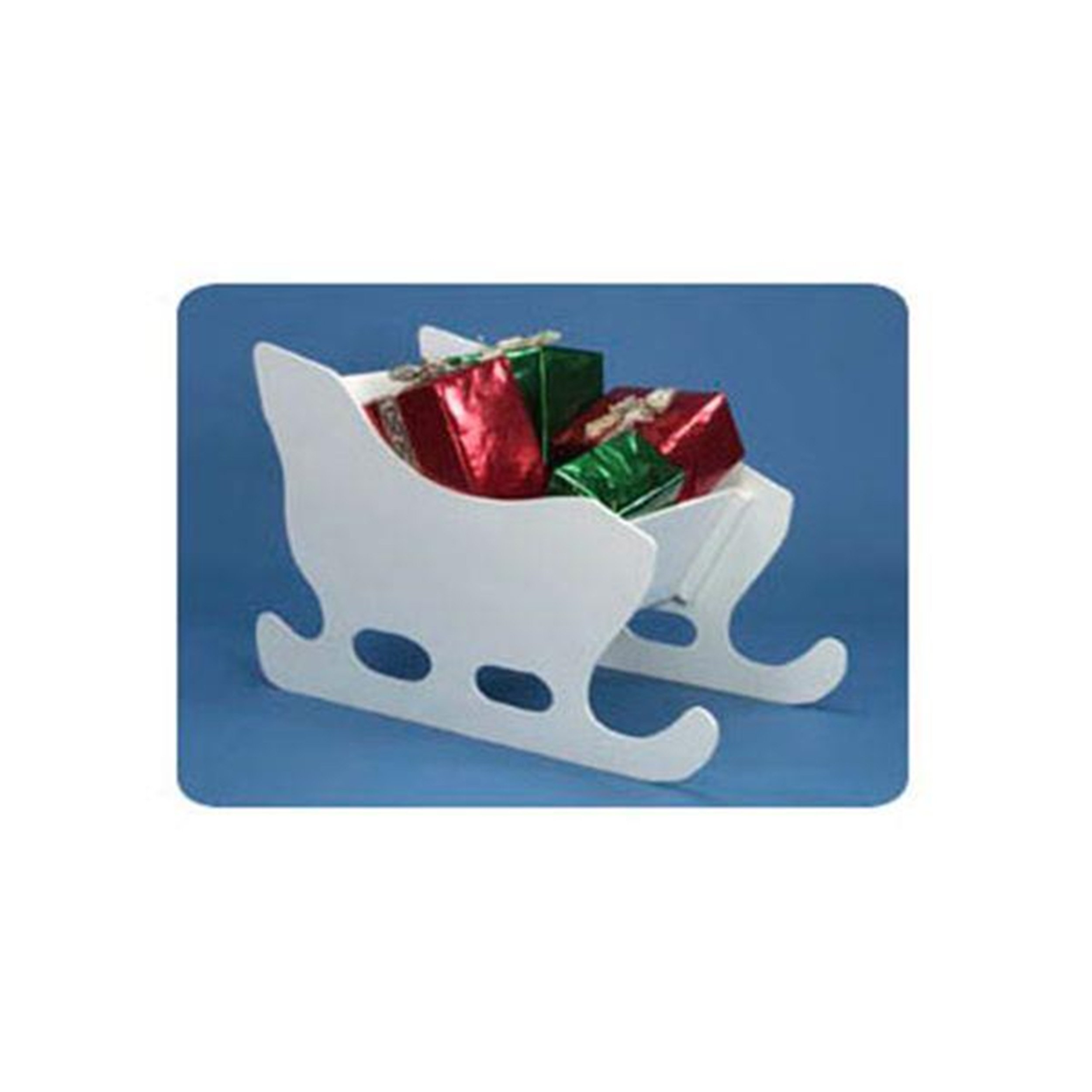 Woodcraft Project Paper Plan to Build Traditional Sleigh - Holiday ...