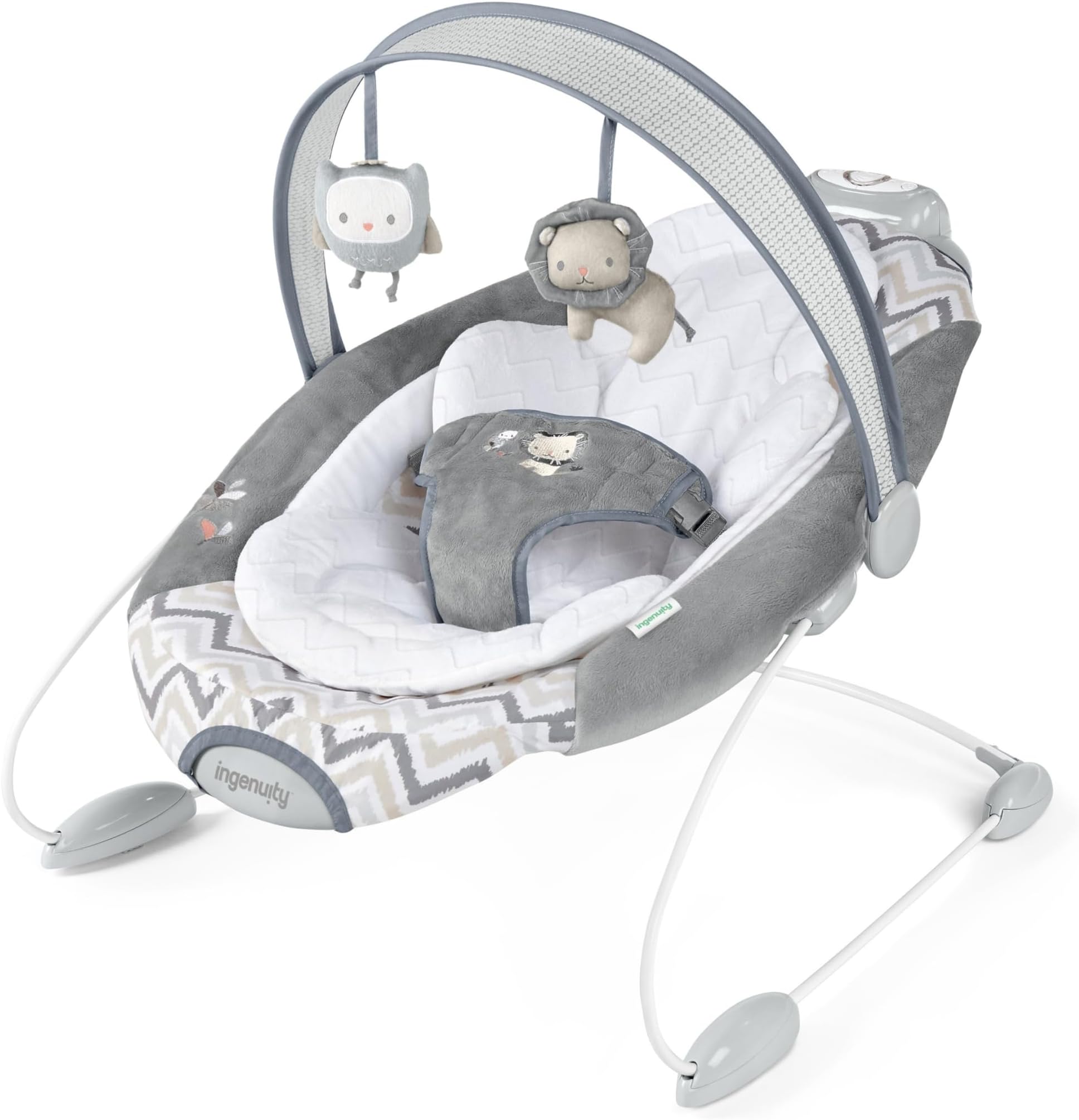 Amazon.com : Ingenuity SmartBounce Automatic Baby Bouncer Seat with ...