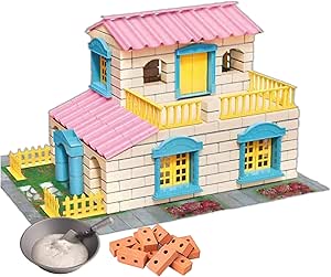 DIY Mini Brick House Construction Set for Children - Architect Toy with ...