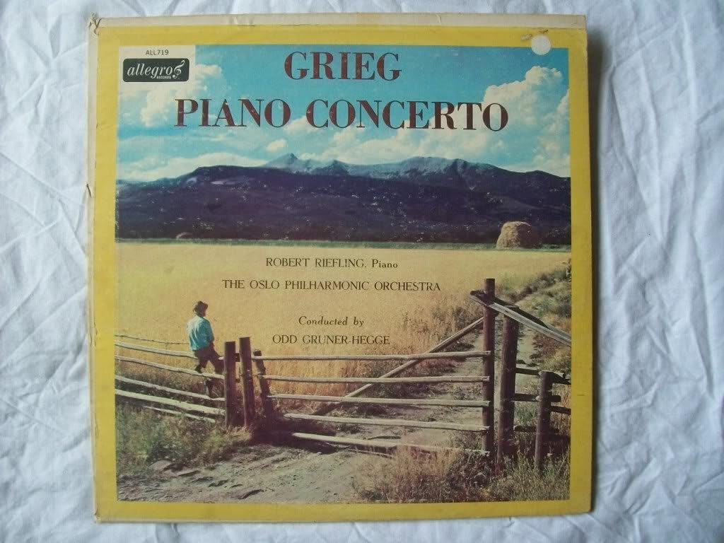 Amazon.com: ALL 719 ROBERT RIEFLING Grieg Piano Concerto LP : Robert ...