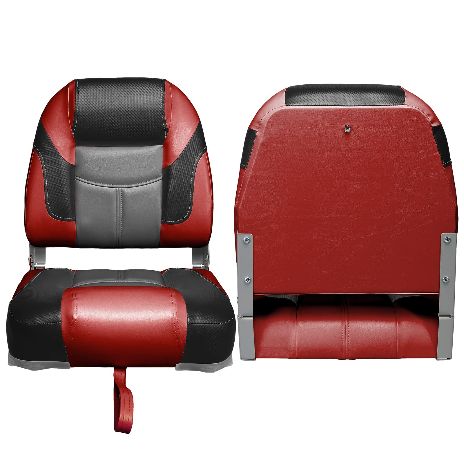 Snapklik.com : Leader Accessories A Pair Of Elite Low/High Back Folding ...