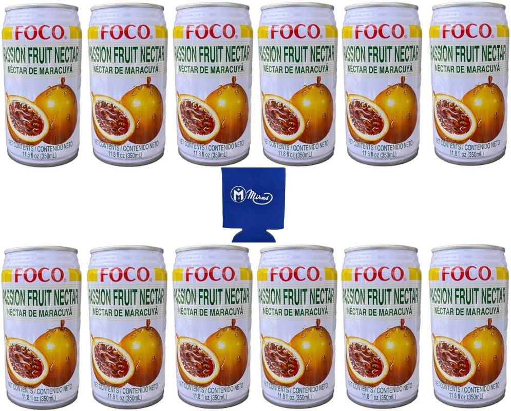 Foco Passion Fruit Nectar (Nectar De Maracuya) - 350 ml (Free Miras ...