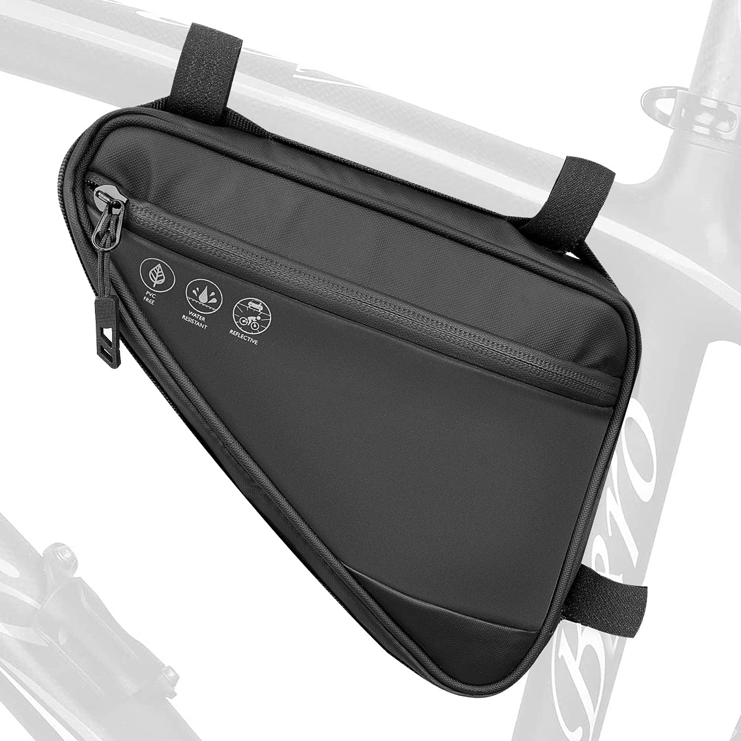 ROCKBROS Bike Frame Bag Water Resistant IPX4 Top Tube Bag Bicycle Front ...