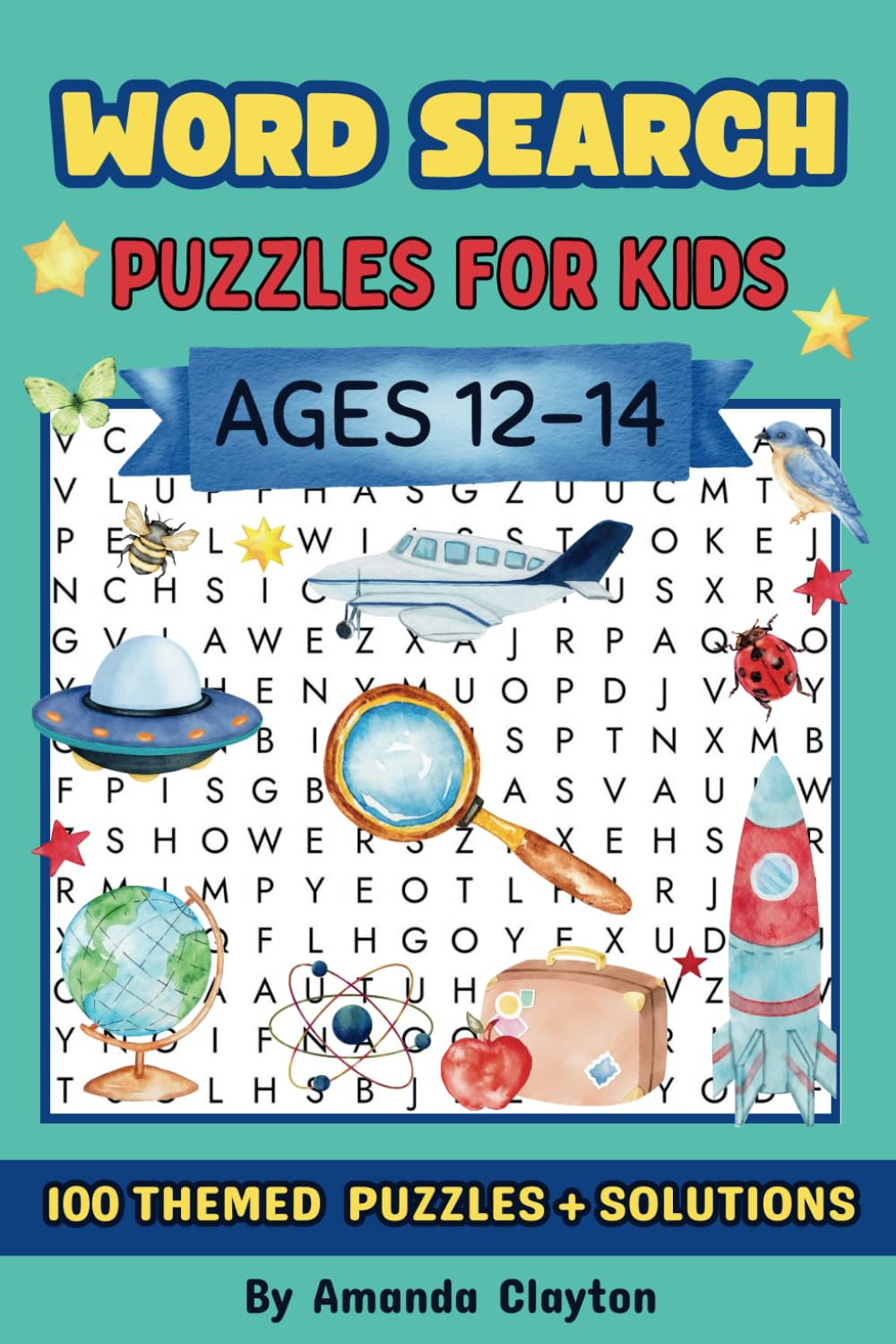 Word Search Puzzles for Kids (Ages 12 - 14)" by Amanda Clayton: Unlock ...