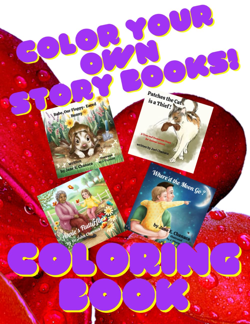 Color Your Own Story Books (Family Values Series): Chanaca, John ...