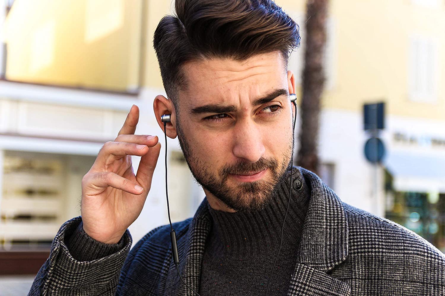 Snapklik.com : Clamor Wired Earbuds in- Grey