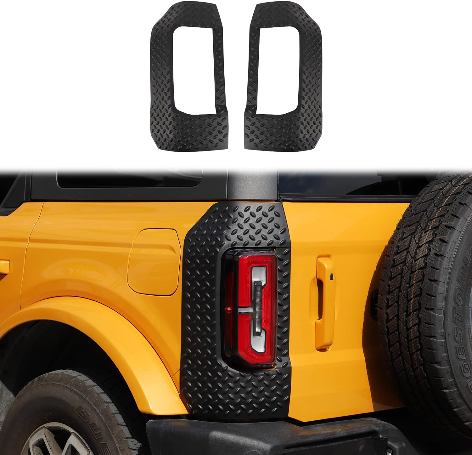 Amazon.com: PDKLIN for Ford Bronco Corner Edge Protector Set Anti ...