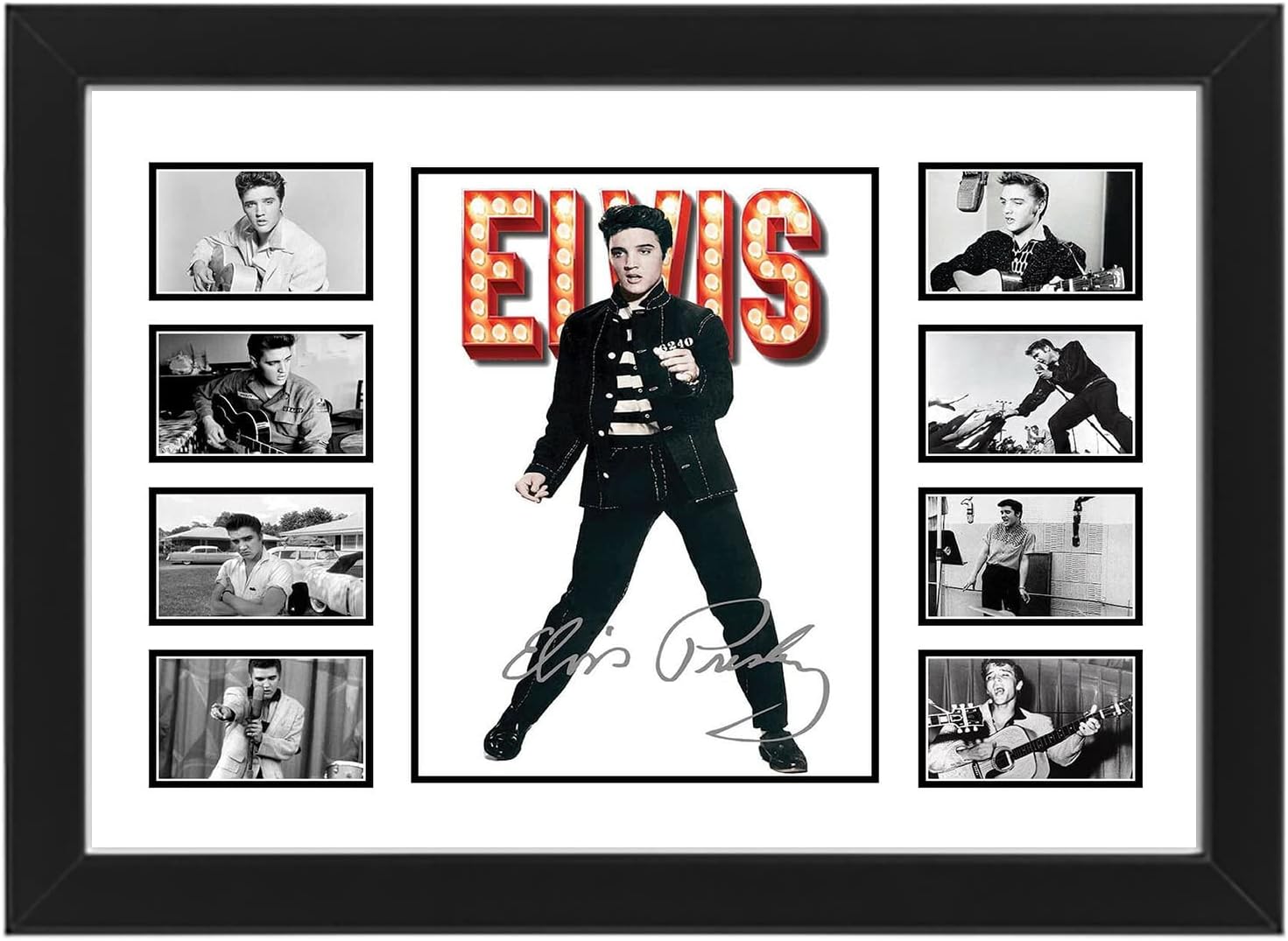 Elvis Presley - Collage Poster Signed, Autographed Collage Photo ...