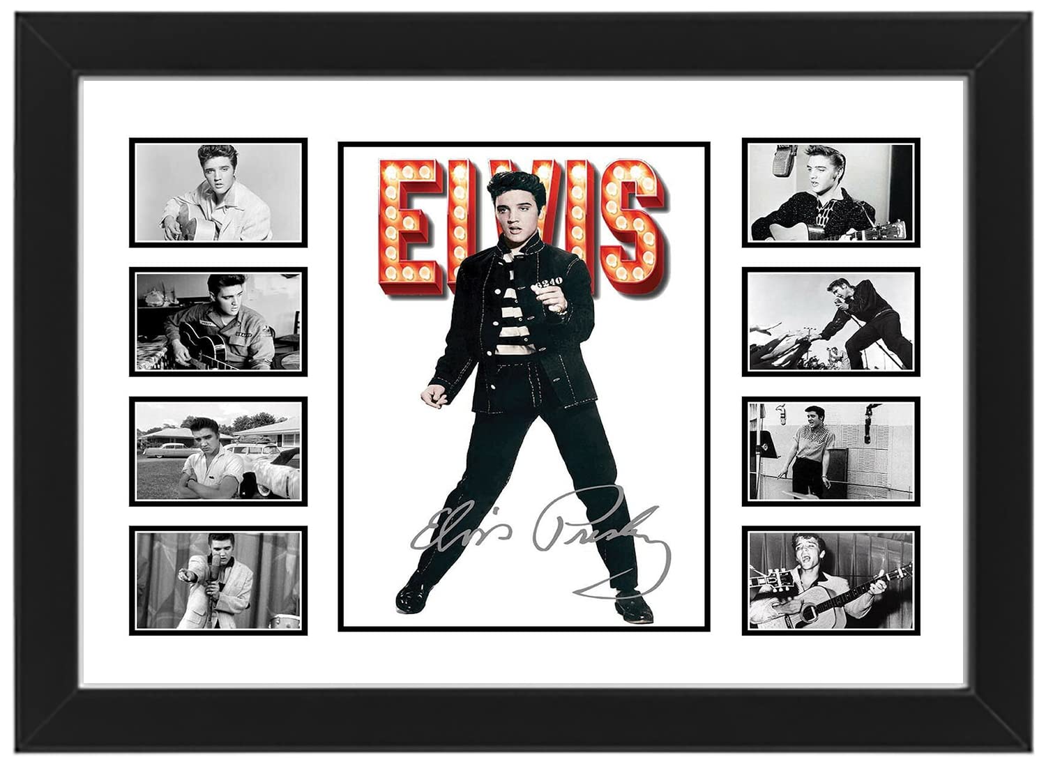 Elvis Presley - Collage Poster Signed, Autographed Collage Photo ...
