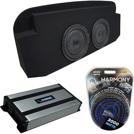 Amazon.com: Compatible with Chevy Avalanche 02-09 Dual 10" Kicker CVT10 ...