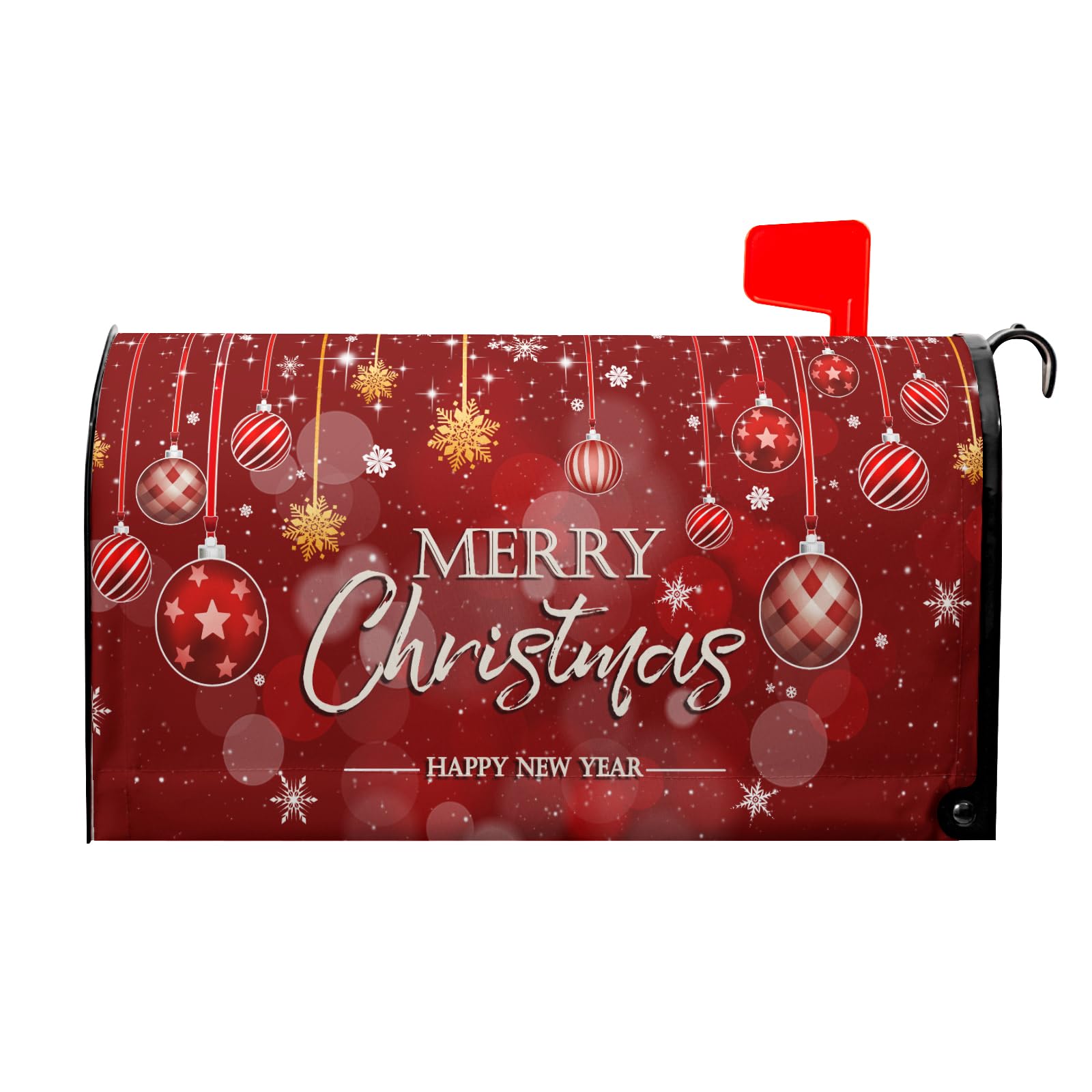 Amazon.com: Merry Christmas Mailbox Cover Standard Size 18"x21 ...