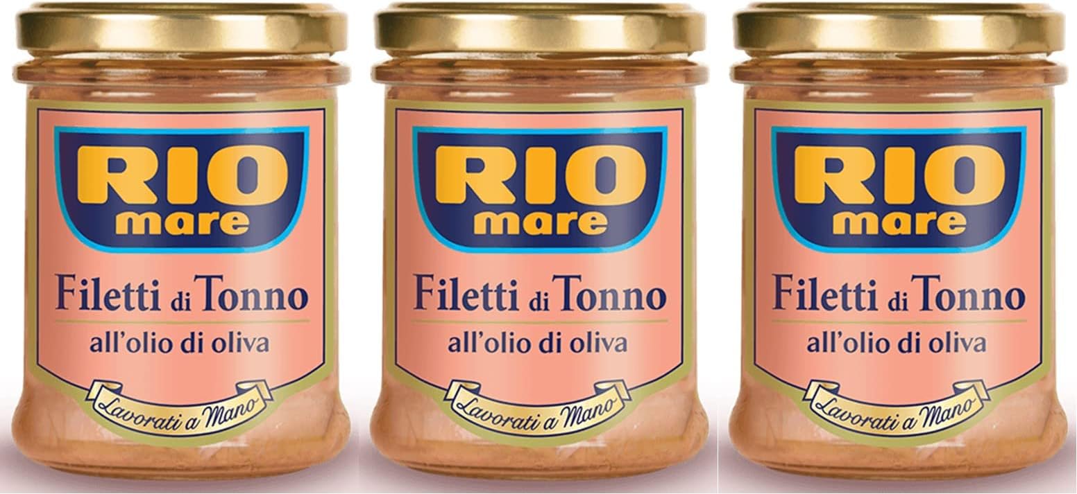 24 x 80g Rio Mare Tuna Fish in Olive Oil 2x Mega pack (12x80g) : Amazon ...