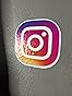 Amazon.com - Instagram Vinyl Waterproof Sticker Decal Car Laptop Wall ...
