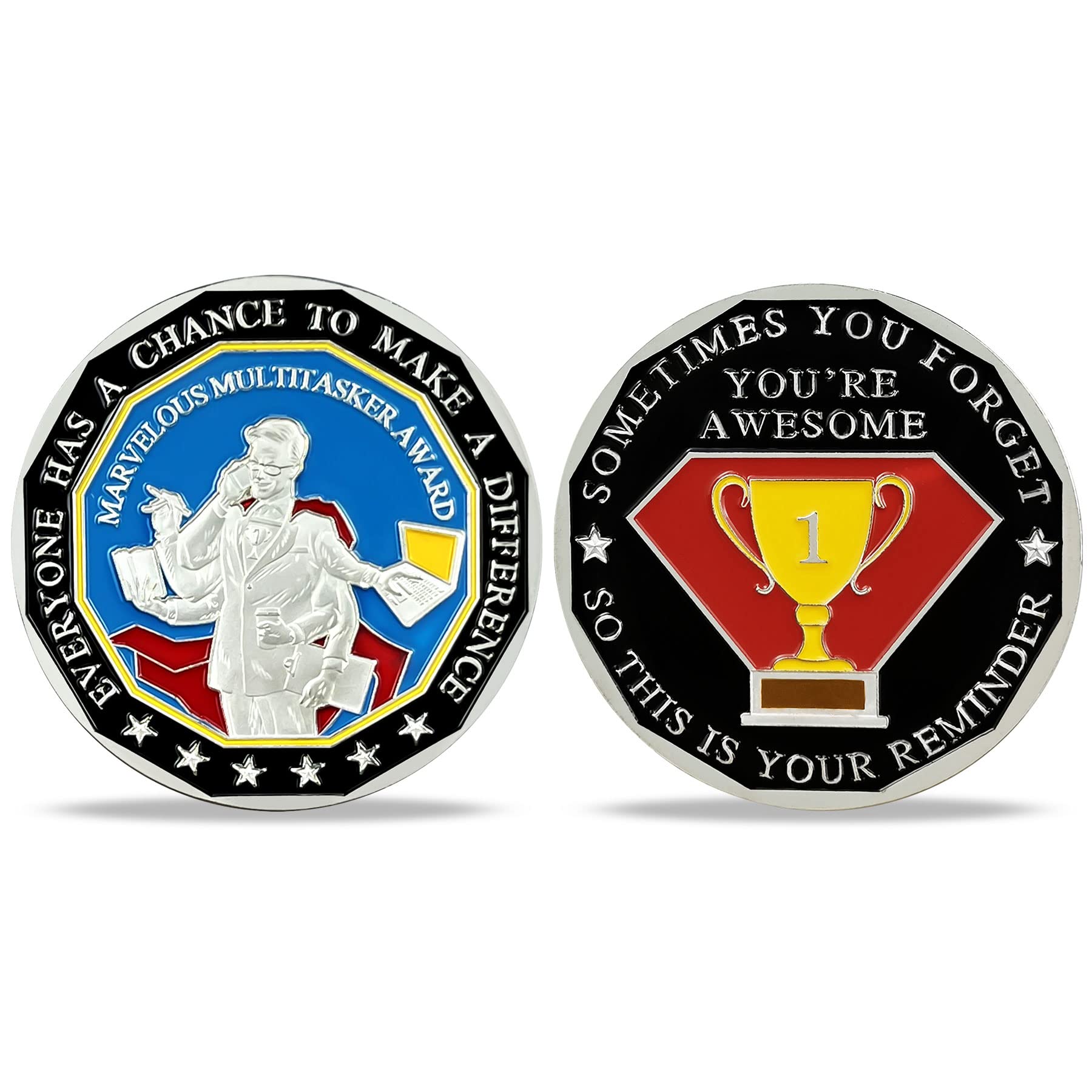 AtSKnSK Employee Appreciation Coins Encouragement Thank You Gifts ...