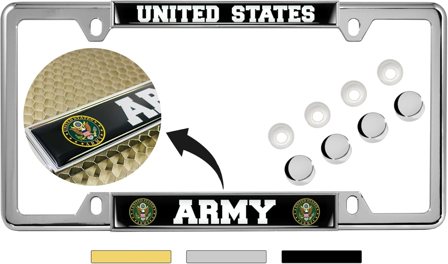 Amazon.com: [Officially Licensed Product] - United States Army Domed ...