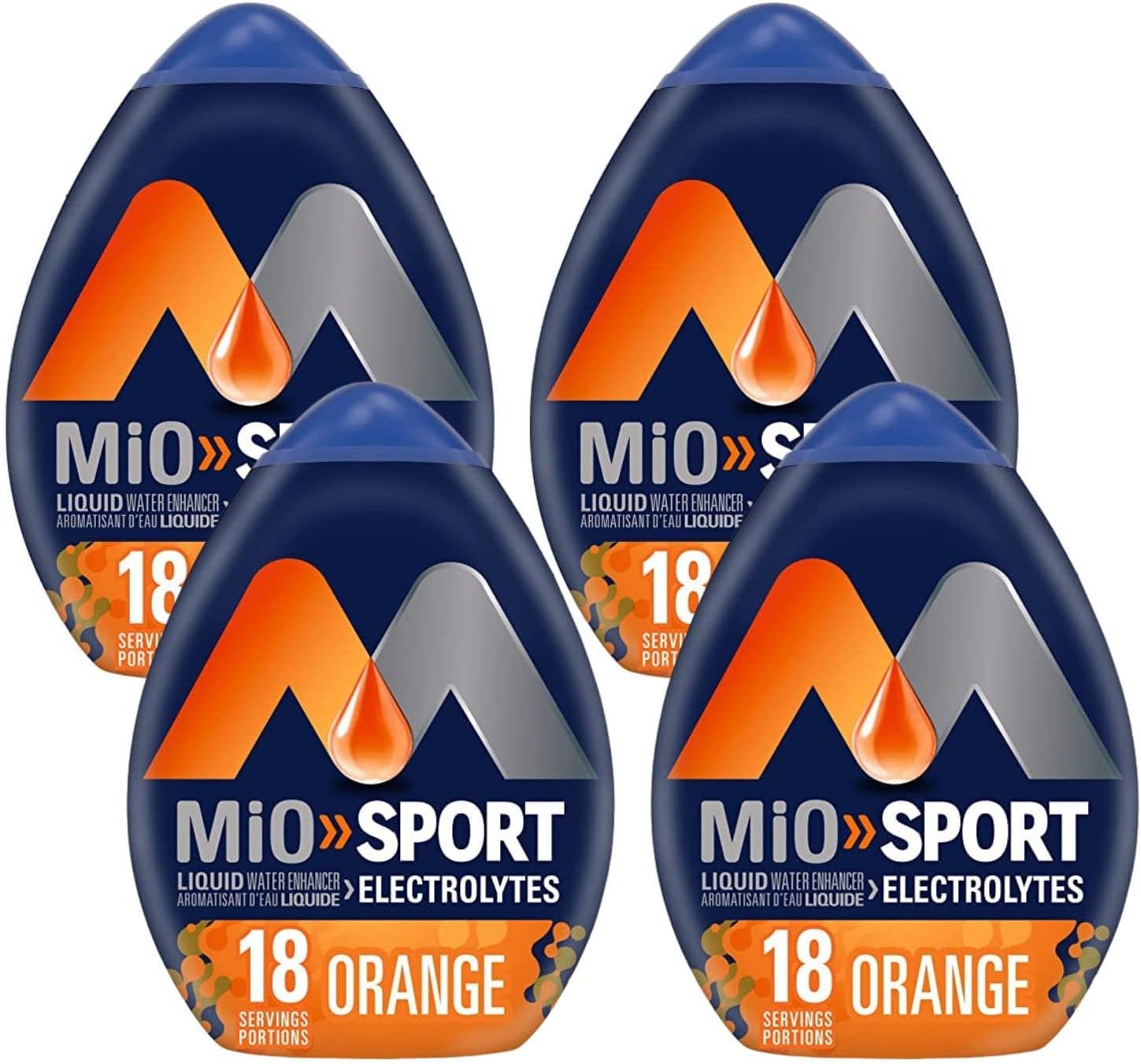 Amazon.com: MiO Sport Orange Electrolyte Liquid Water Enhancer, 48mL/1. ...