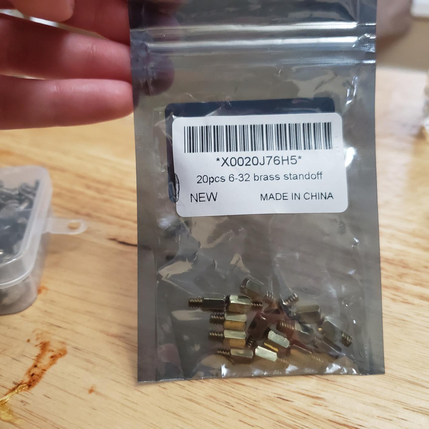 Amazon.com: HanTof 6-32 Brass Motherboard Standoffs,ATX Case Standoffs ...