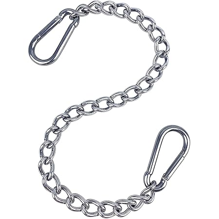 Amazon.com: SFEEXUN Hanging Chair Chain with Carabiners, Heavy Duty ...