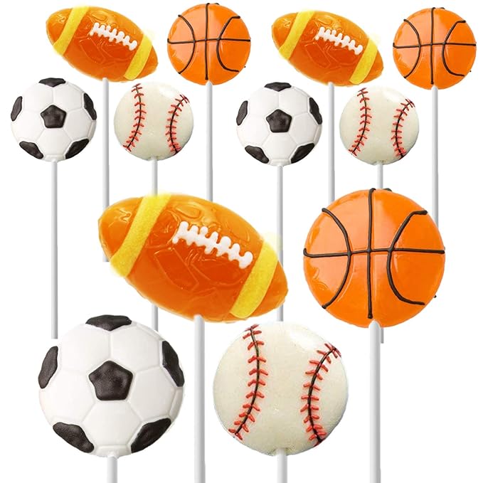Amazon.com : Super Sports Ball Candy Basketball, Football, Soccer, and ...
