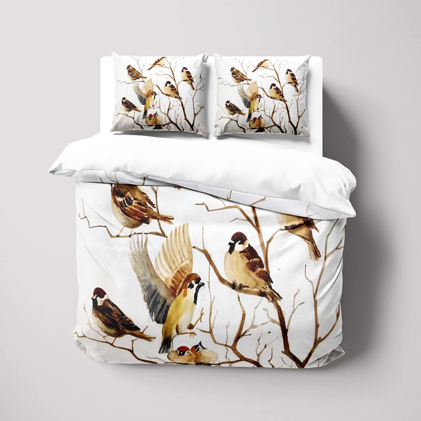Birds And Branches Bedding Shop Bird And Pomegranate Quilt Cover