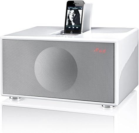 Geneva Sound System Model M All-in-One Stereo (White) : Electronics