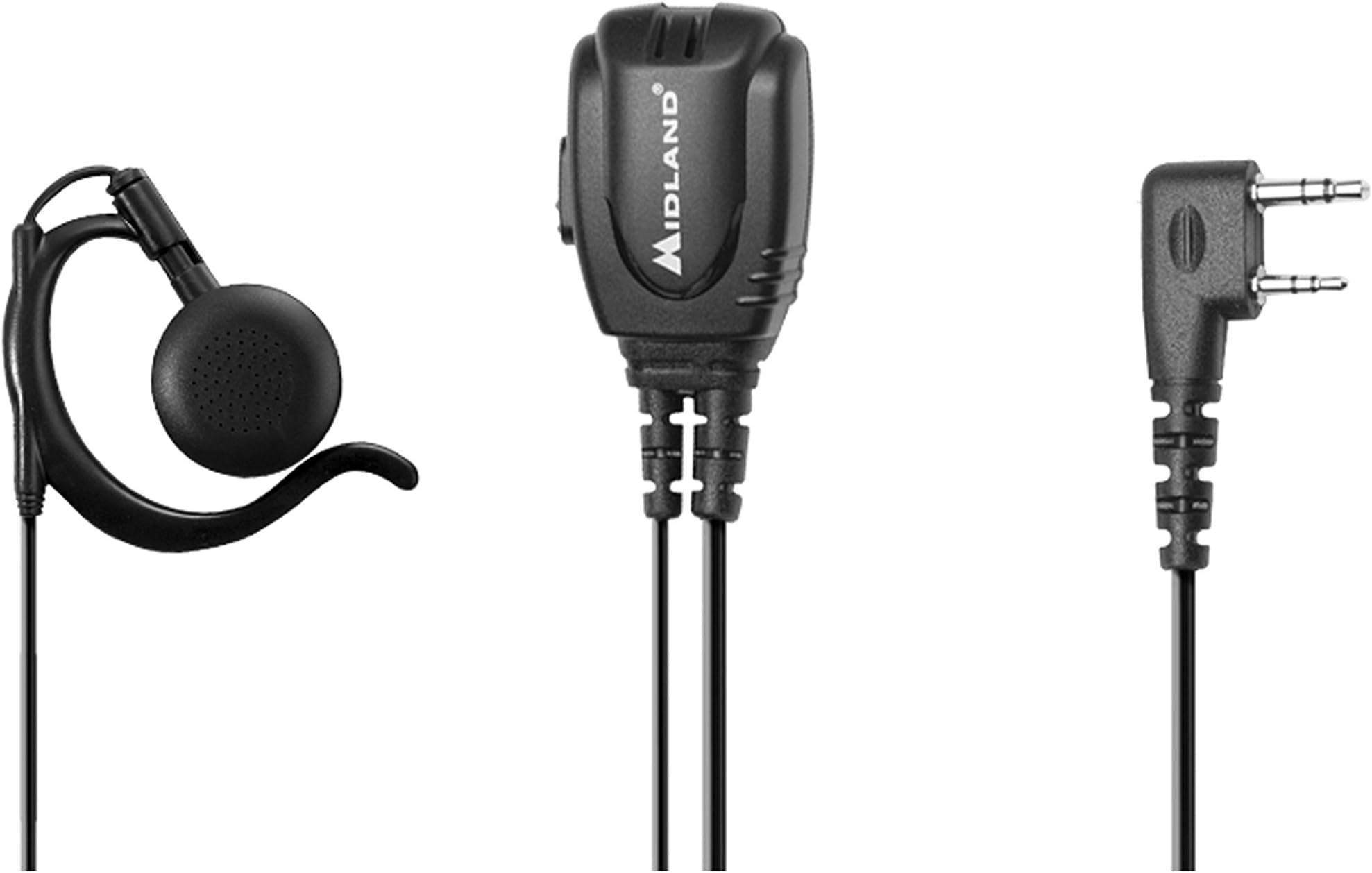 Amazon.com: Midland® – BA2 Over The Ear Headset for Business Portable ...