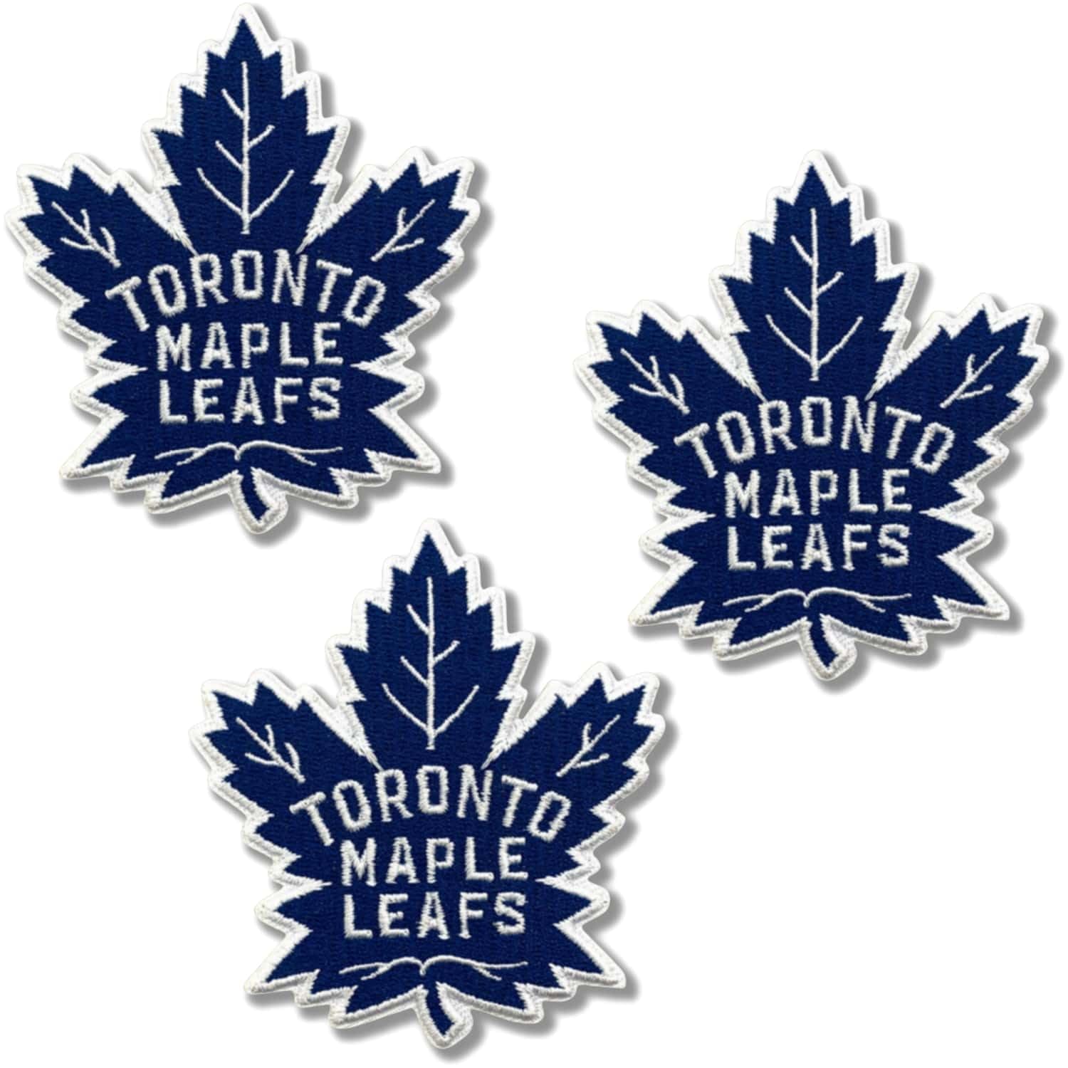 3 Pcs Maple Leafs Embroidered Patches for Clothing, Sew-On or Iron-On ...