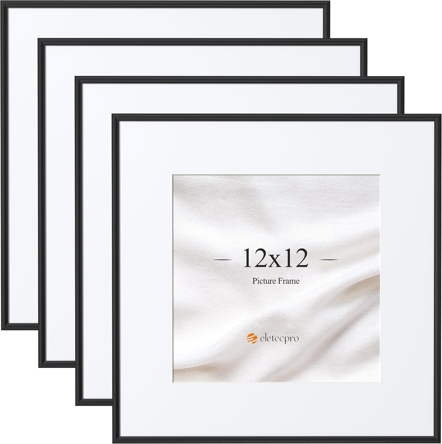 Amazon.com - eletecpro 12x12 Metal Picture Frames Set of 4, Aluminum ...