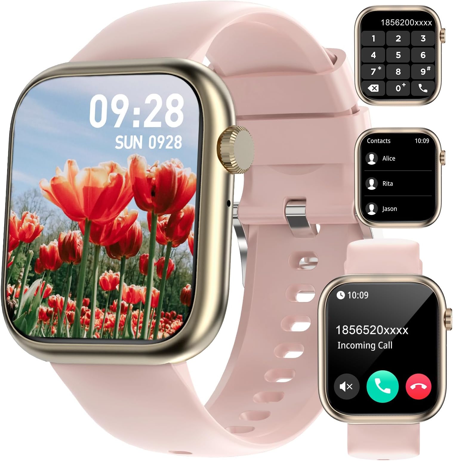 Amazon.com: GADIXY Smart Watches for Women Answer/Make Calls, 1.83" HD ...