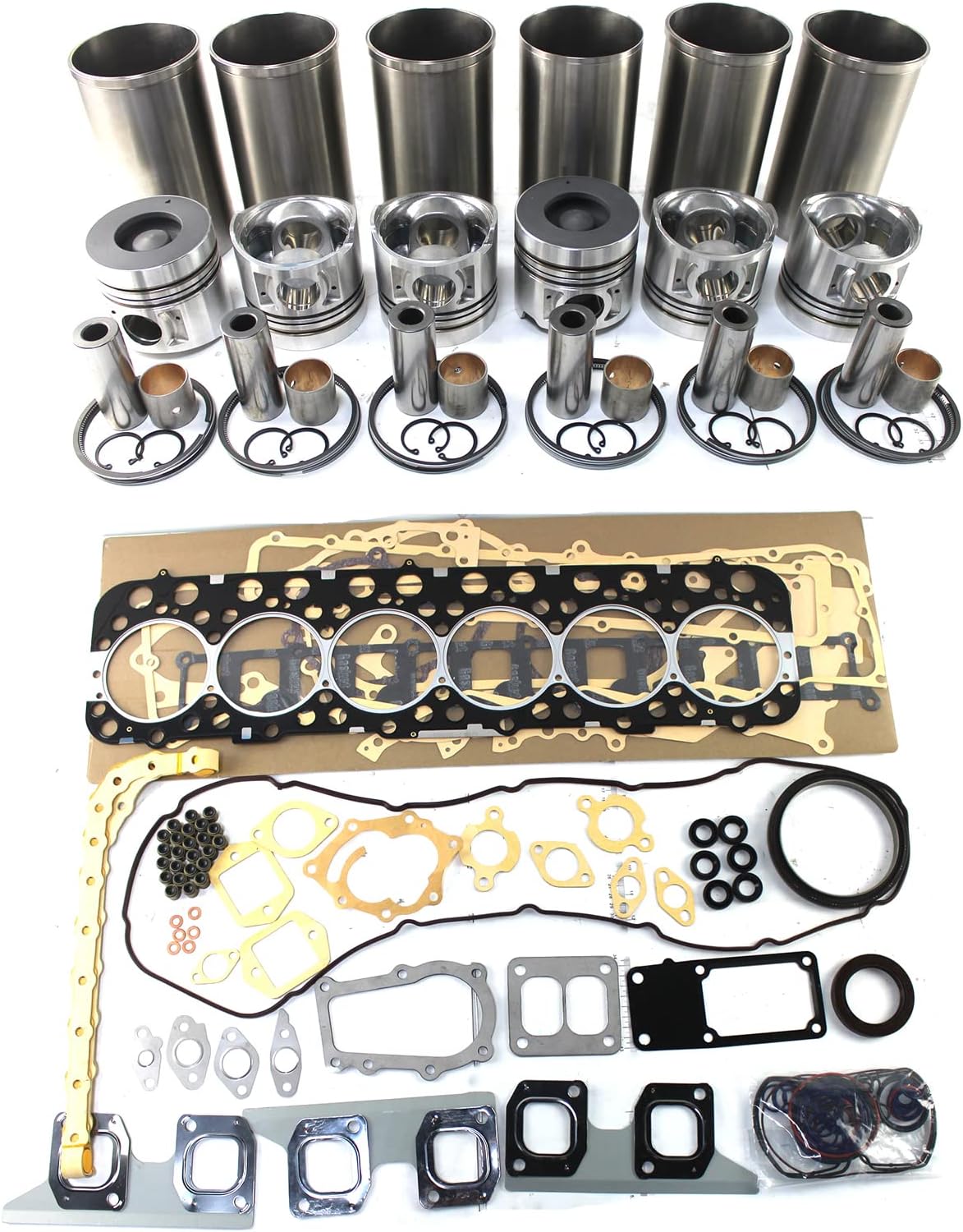 Amazon.com: SINOCMP FE6T FE6 Engine Rebuild Kit for Nissan HC Forklift ...
