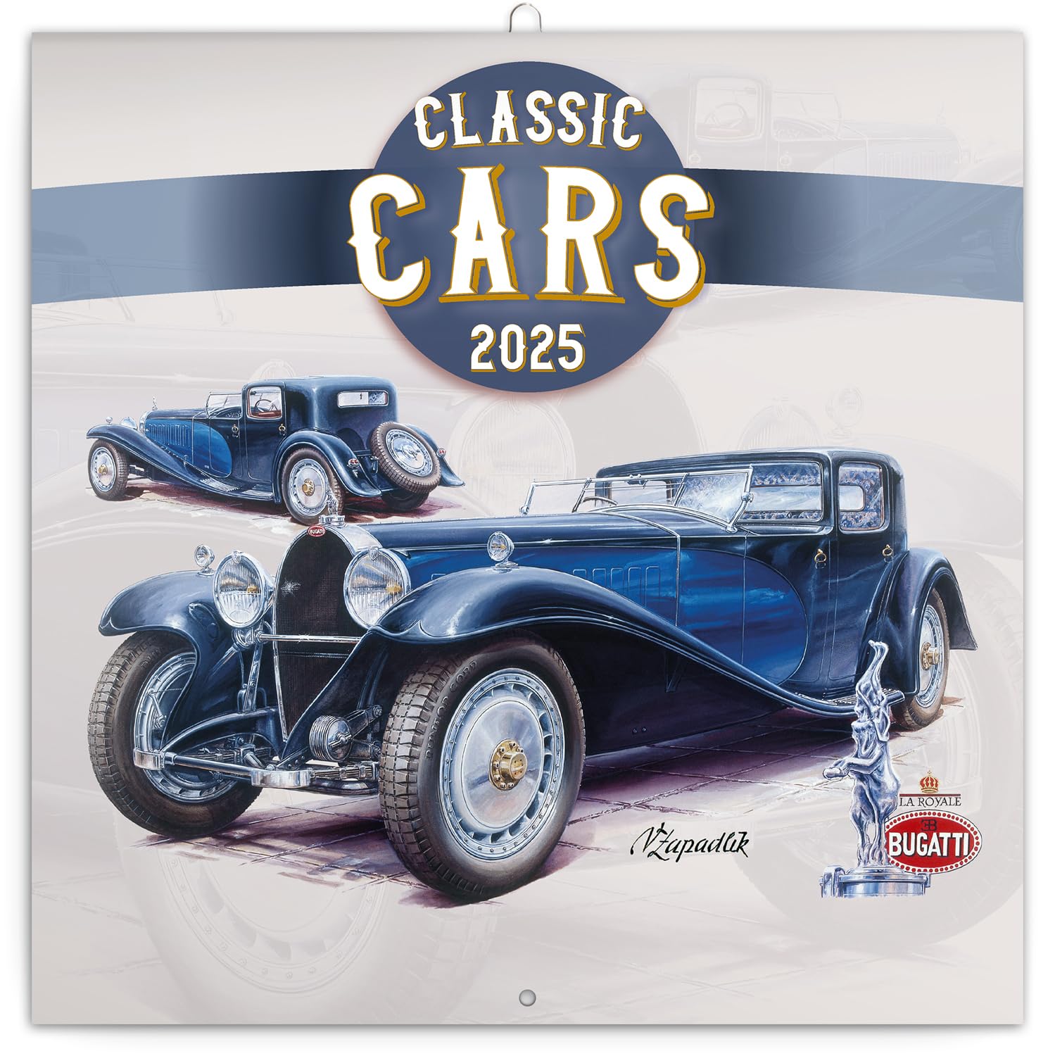 Wall Calendar 2025 Classic Cars Calendar, Brochure Calendar with ...
