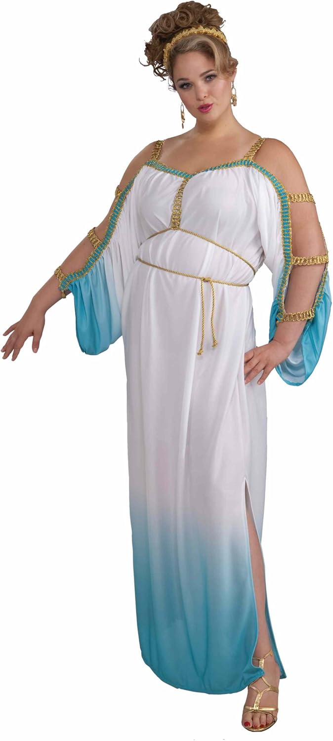 Amazon.com: Forum Plus Size Grecian Gorgeous Goddess Costume : Clothing ...